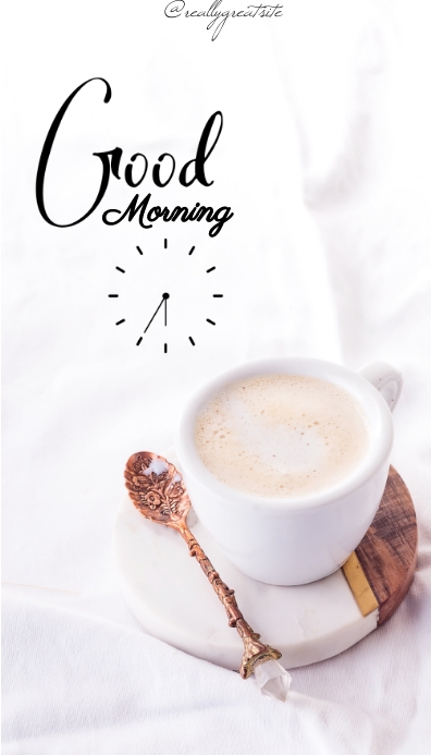 Good Morning Template | PosterMyWall