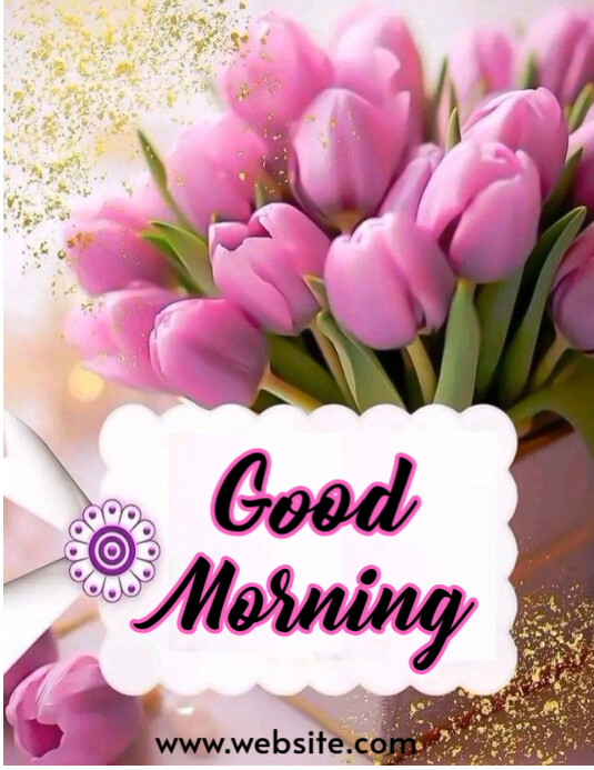 Good Morning Design Template Flyer (us Letter) | PosterMyWall
