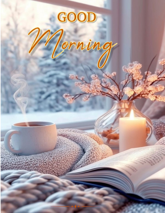Good Morning Flyer 2026 Template | PosterMyWall