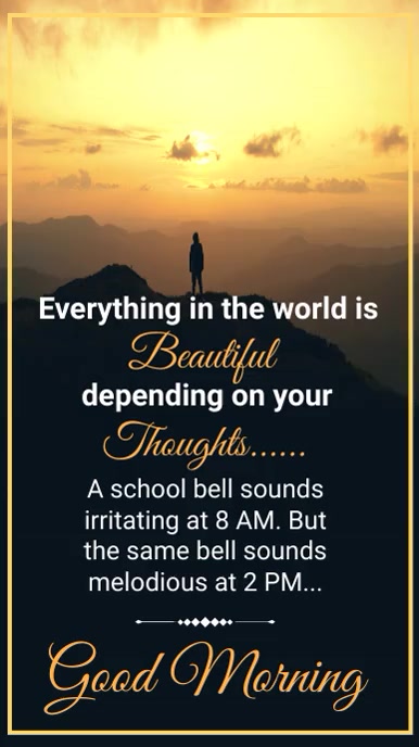 Copy of Good Morning Flyer | PosterMyWall