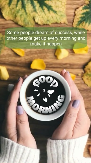 Good Morning Flyer Template | PosterMyWall