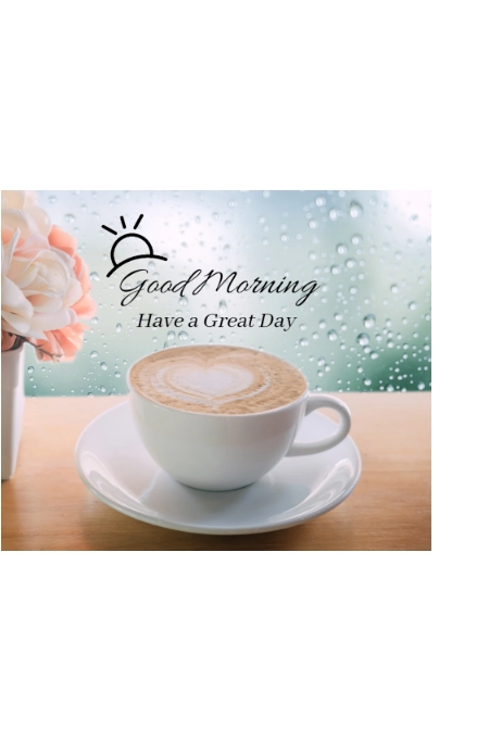 Plantilla de Good Morning Flyer | PosterMyWall