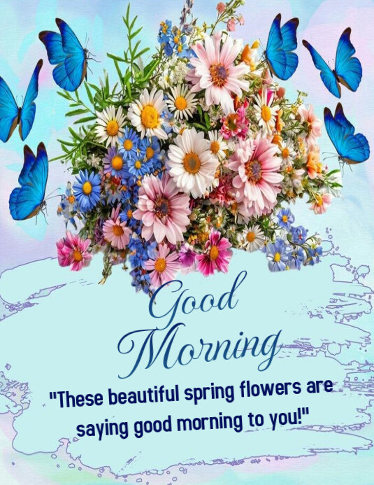 Good Morning Flyer Template 2025 | PosterMyWall