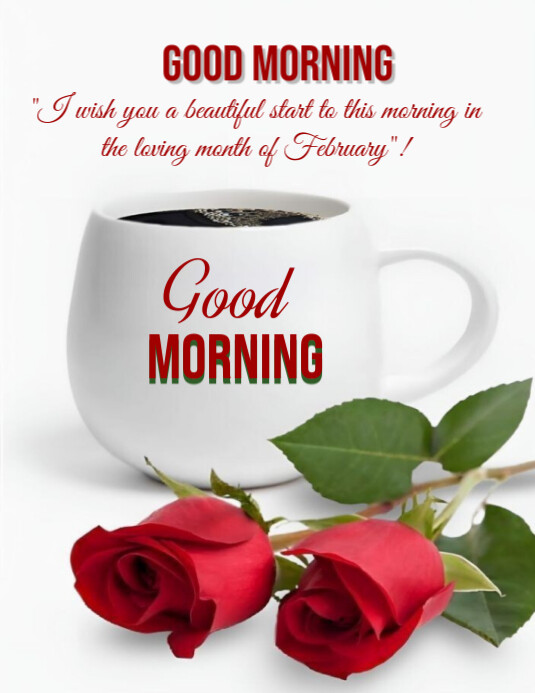 Plantilla de Good Morning Flyer Template 2025 | PosterMyWall