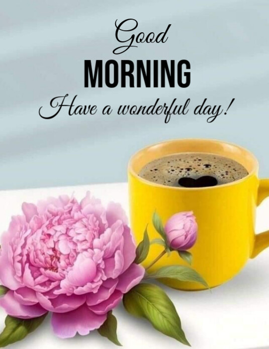 Good Morning Flyer Template 2025 | PosterMyWall