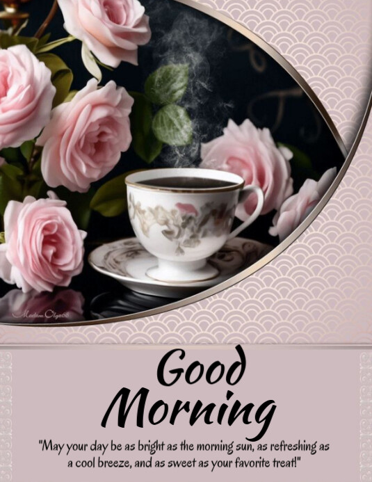 Good Morning Flyer Template 2025 | PosterMyWall