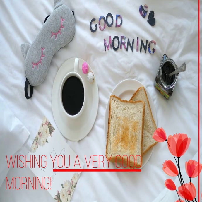 Good Morning Greeting Card Template | PosterMyWall