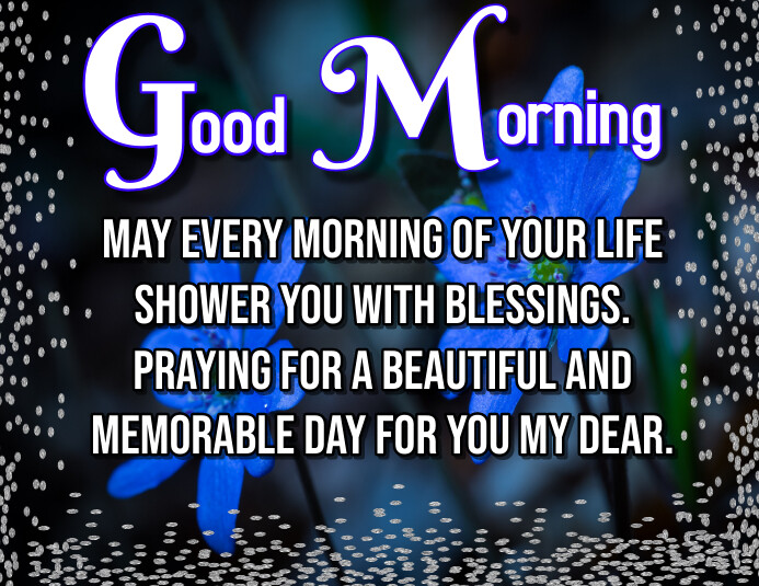 Good morning greetings and quotes to start Template | PosterMyWall
