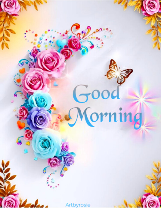 Good Morning Greetings Flyer (us Letter) Template | PosterMyWall