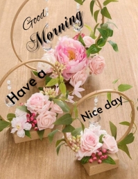 good morning Template | PosterMyWall