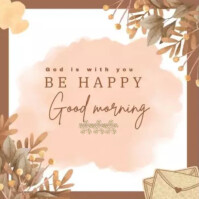 Good morning Instagram post Template | PosterMyWall
