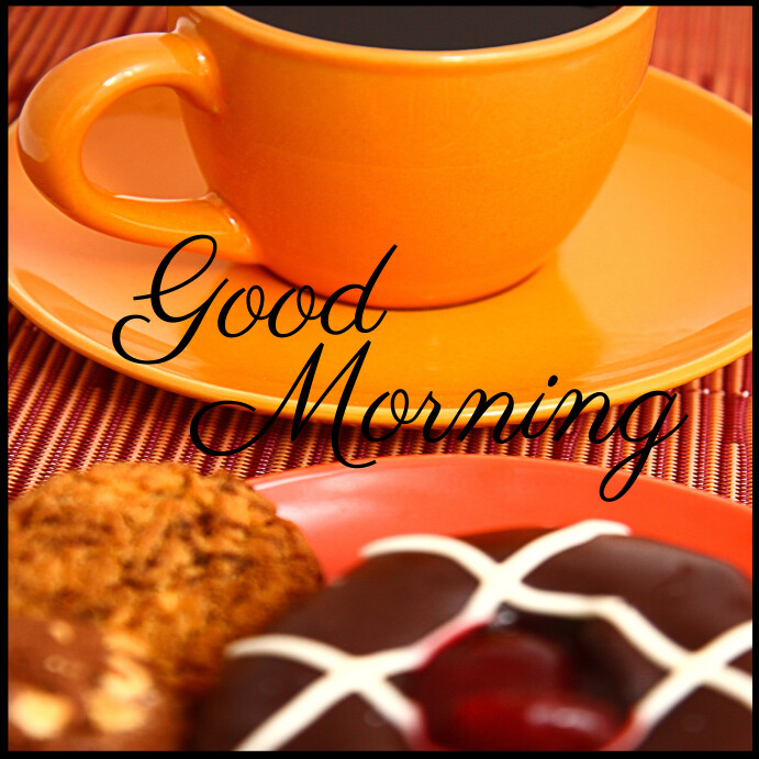 Good Morning instagram post Template | PosterMyWall