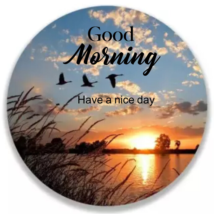 Good morning Instagram post Template | PosterMyWall