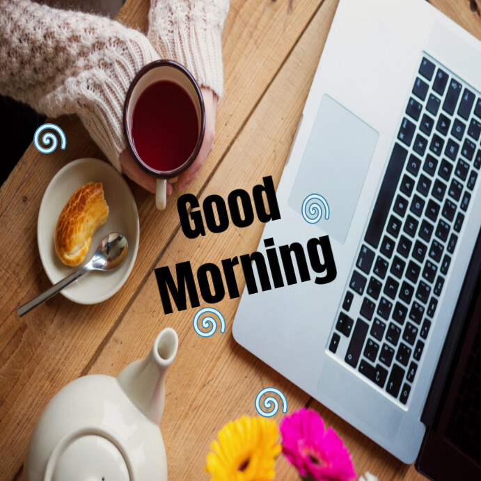 Good morning Instagram post Template | PosterMyWall