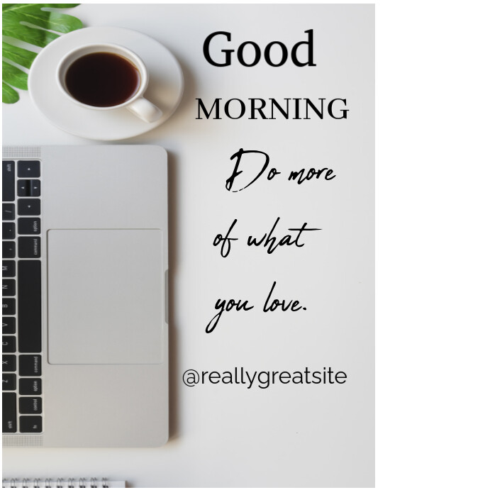 Good morning Instagram post Templat | PosterMyWall