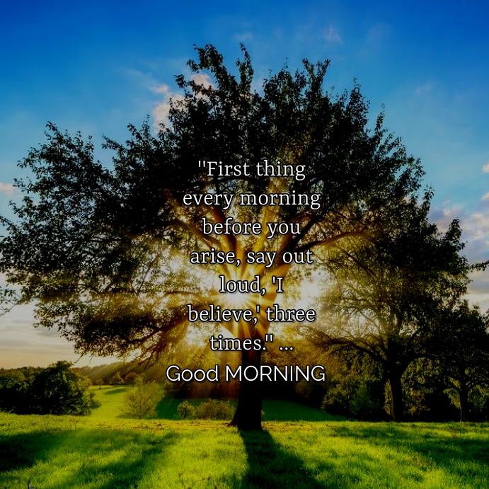 Good morning instagram post Template | PosterMyWall
