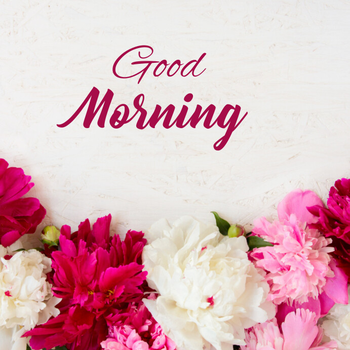 Good Morning Instagram Post Template | PosterMyWall