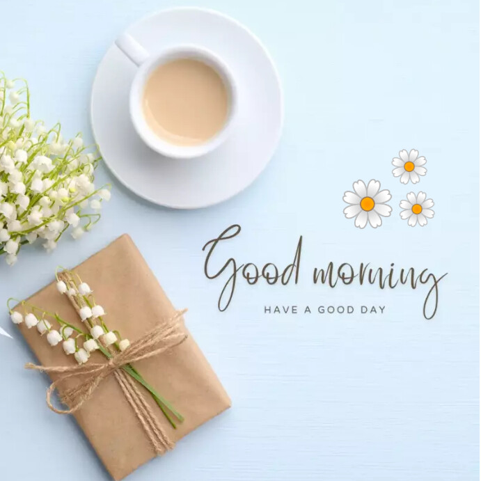 Modèle Good morning Instagram post | PosterMyWall