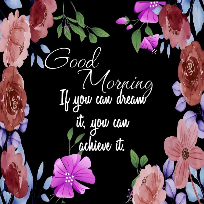 Good Morning Instagram Post Template | PosterMyWall