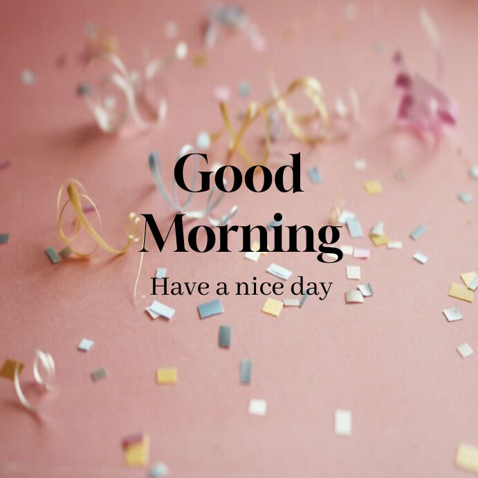 Good morning Instagram post Template | PosterMyWall