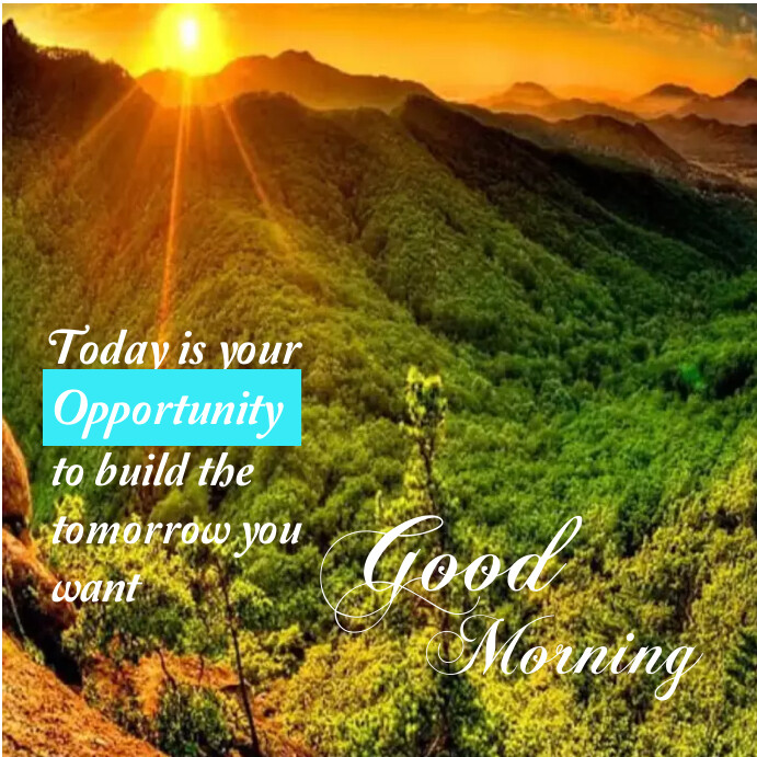 Good Morning online template Instagram | PosterMyWall