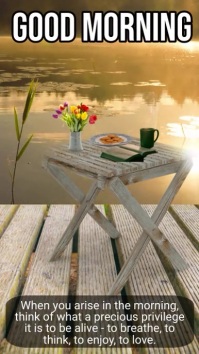 Good Morning Post Template | PosterMyWall