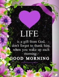 Good Morning Template | PosterMyWall