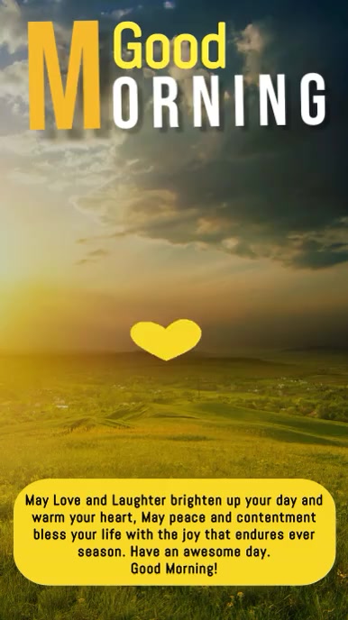 Plantilla de Good Morning Post | PosterMyWall