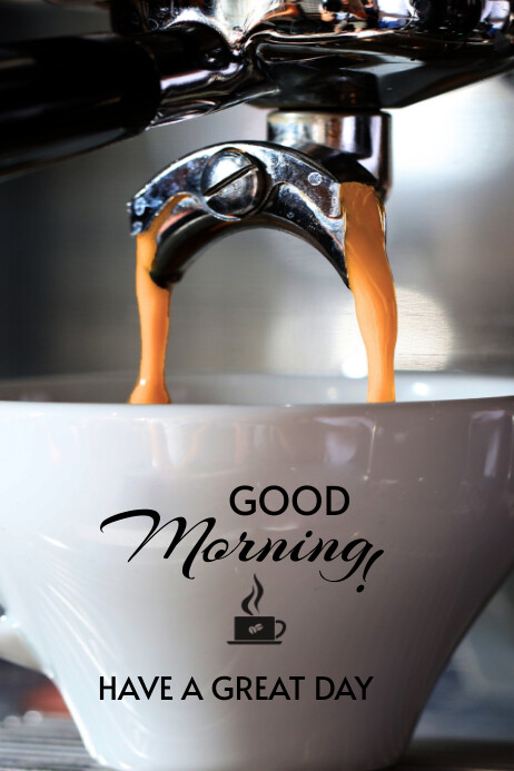 Good Morning Poster Design 2024 Template | PosterMyWall