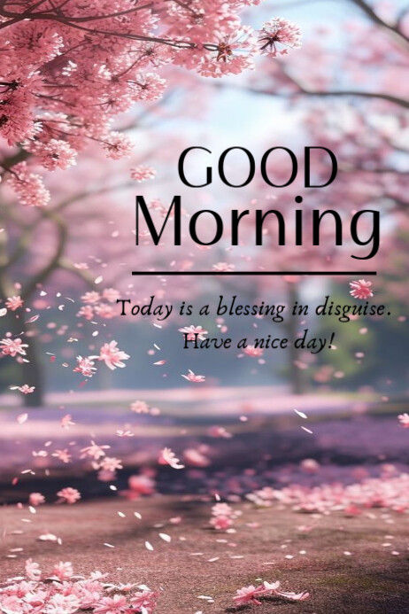 Good Morning poster design 2024 Template | PosterMyWall