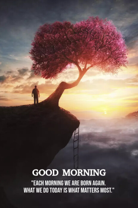 Good Morning Poster Design Template | PosterMyWall