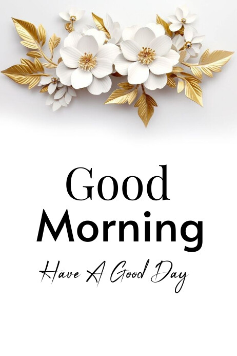 Good Morning Poster Template | PosterMyWall