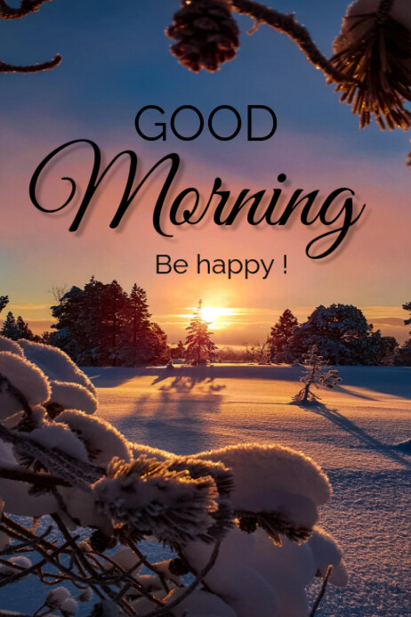 Good Morning Poster Template | PosterMyWall
