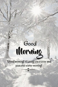 Good Morning Poster Template 2025 | PosterMyWall