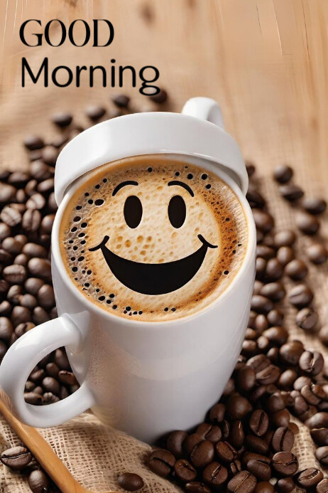 Good morning poster template | PosterMyWall
