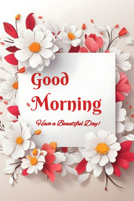 GOOD MORNING POSTER TEMPLATE | PosterMyWall