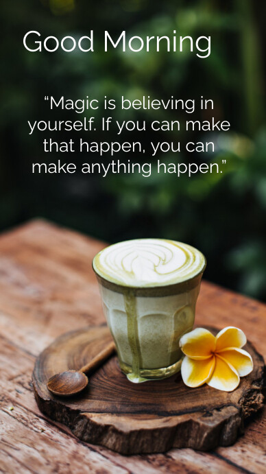 Good Morning Quote Template | PosterMyWall
