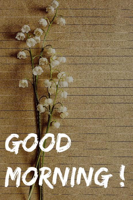 Good morning quote Template | PosterMyWall