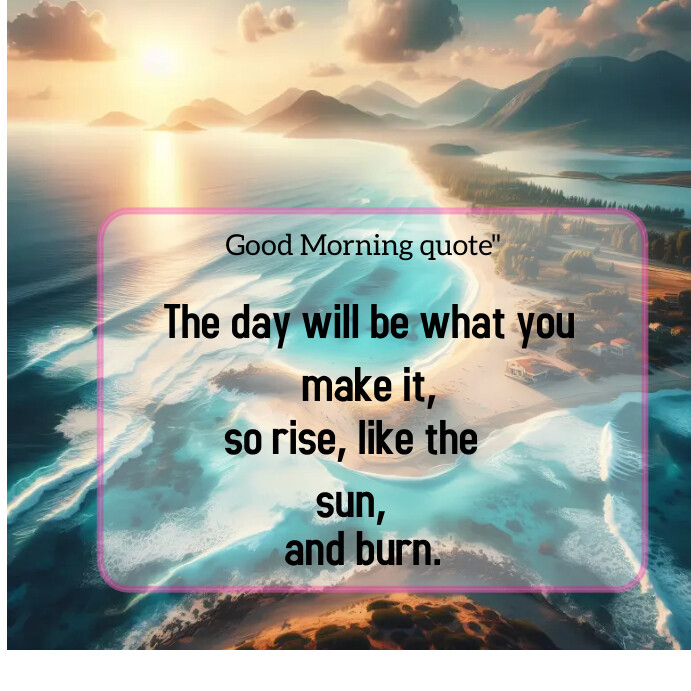 Good morning quote Template | PosterMyWall