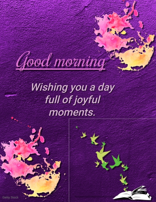 Good morning quote templete Template | PosterMyWall