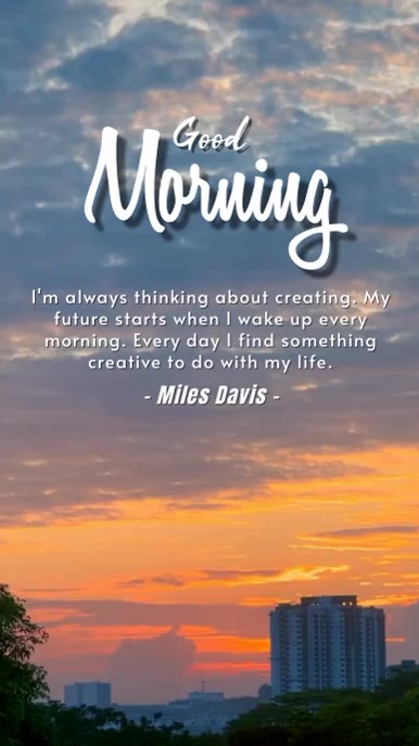 good morning quotes Templat | PosterMyWall