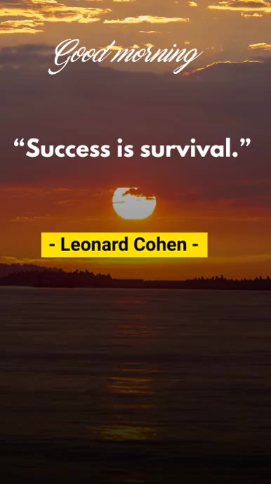 Good morning quotes Template | PosterMyWall