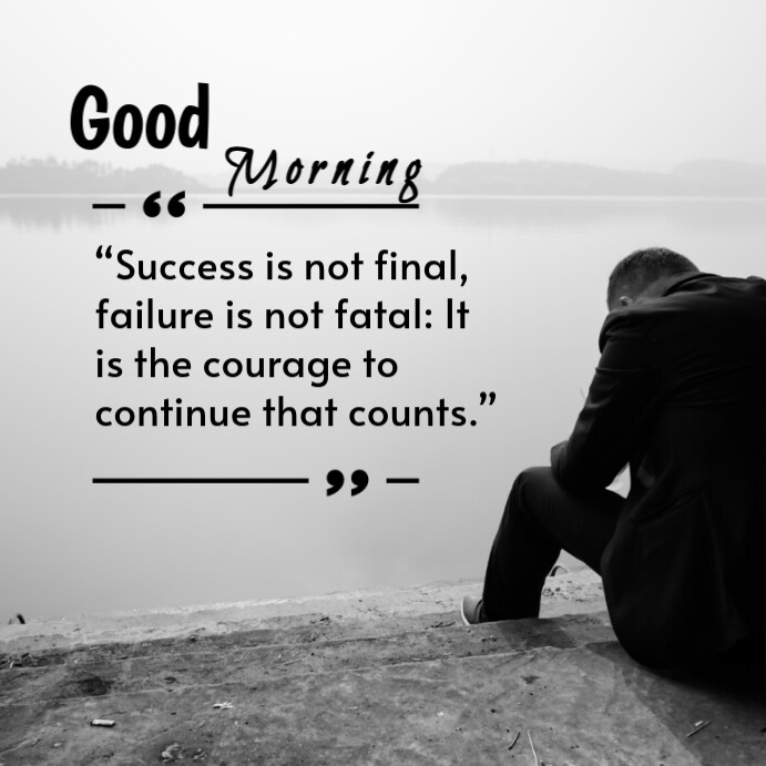 Good morning Quotes Template | PosterMyWall
