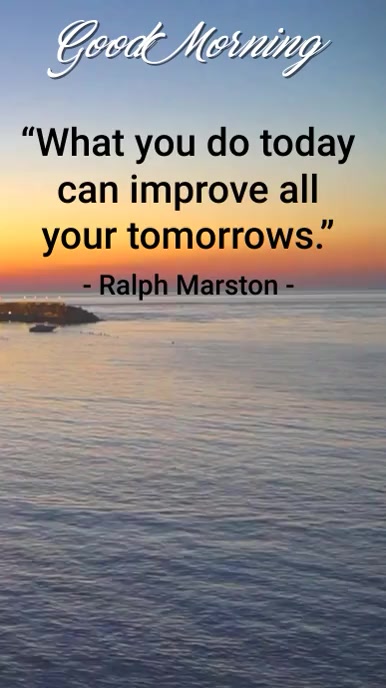 good morning quotes Template | PosterMyWall