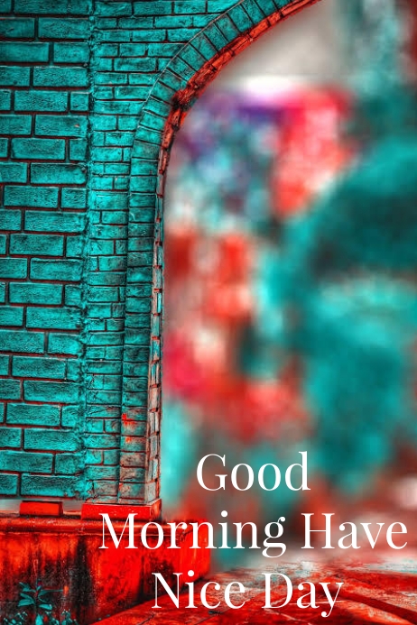 Good Morning tempelate Template | PosterMyWall