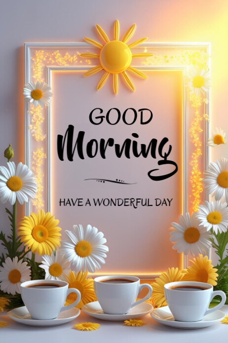 Good Morning Template 2025 | PosterMyWall