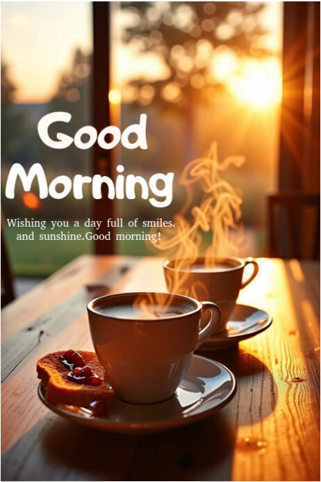 Good morning template 2025 | PosterMyWall