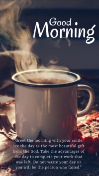 good morning quotes Template | PosterMyWall