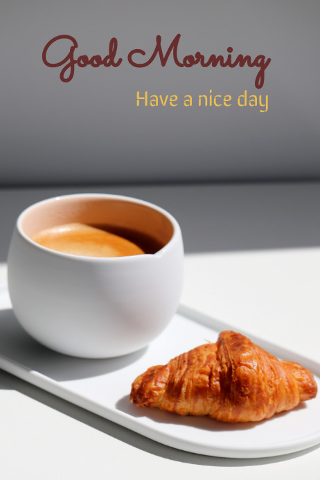 Plantilla de Good Morning template | PosterMyWall