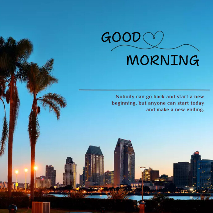Good Morning Template | PosterMyWall